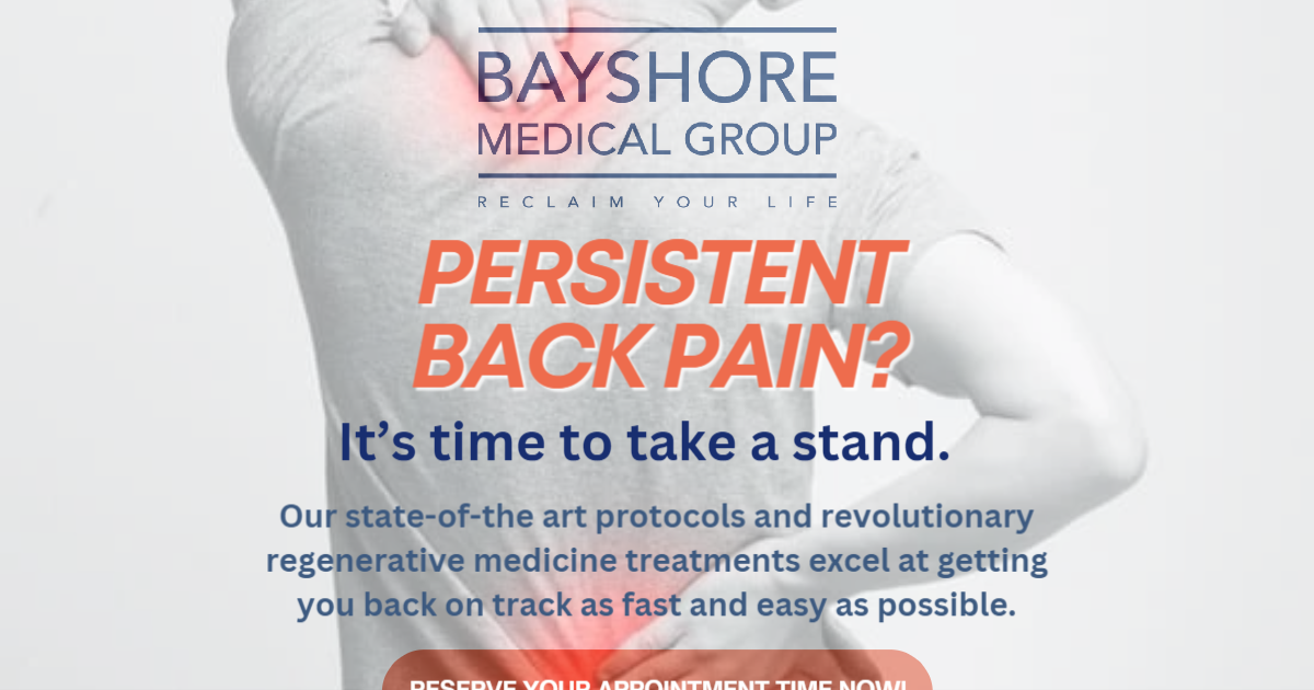 Back Rescue Program Bayshore Medical Group